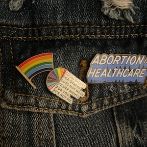 Equal Rights LGBTQIA, BLM, Trans, Feminist, Pro Choice, Pin, Enamel Pin ...