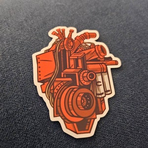 Mechanic Sticker Vinyl Sticker Laptop Sticker, Engine Sticker, Mechanic ...