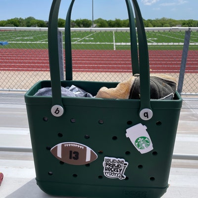 Cheer Megaphone Cheerleading Bag Charm Water Resistant Bogg - Etsy