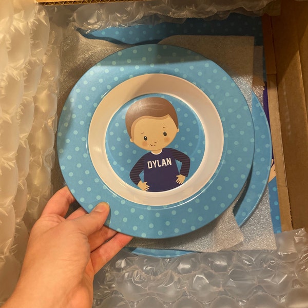 Personalized Character Face Plate/custom Plate for Boys/ Boys Look ...