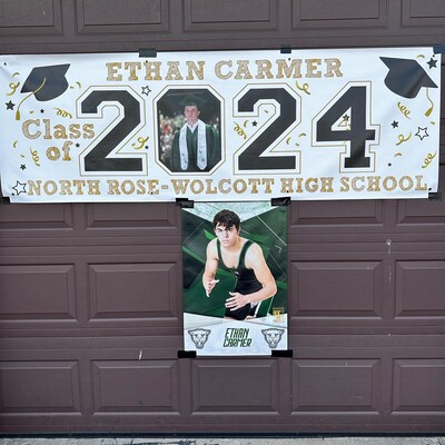 Personalized Graduation Banner Graduation Party Decorations ...