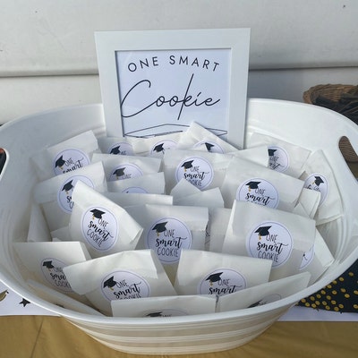 One Smart Cookie Sign, Cookie Favor Station or Cookie Buffet Sign ...