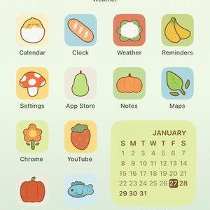 Wednesday Inspired Dark and Goth Icon Set for Ios and Android With ...