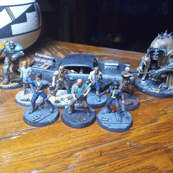 Cafe of Broken Dreams Bundle - Post Apocalyptic Inspired - Miniature ...