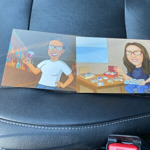 Custom Cartoon Portrait From Your Photo / Personalized Cartoon - Etsy