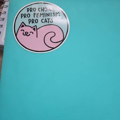 Pro Cats Sticker // Vinyl Sticker, Cute Stationery, Planner Stickers ...