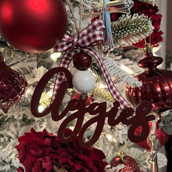 Texas A&M Aggies Car Charm - Aggie Graduation, Birthday, Sorority ...