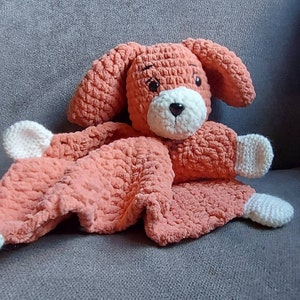 Crochet Pattern Comforter Dog / Cuddly Dog, Crochet Pattern Cuddle ...
