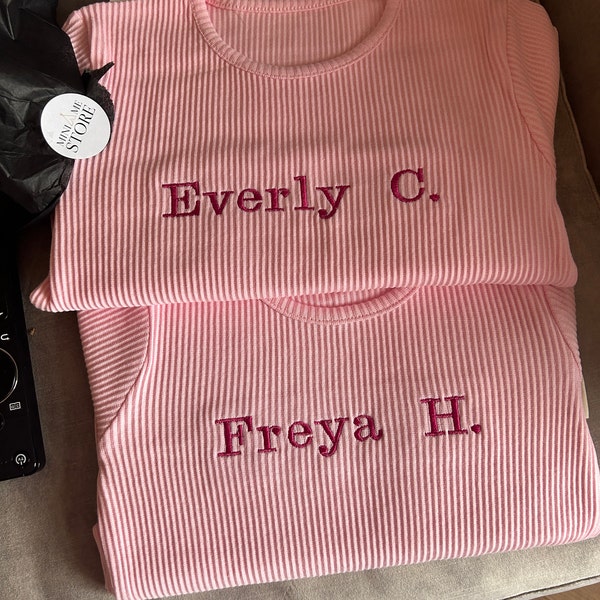 PERSONALISED Initials or Name Lounge Set Baby Toddler Loungewear Name ...