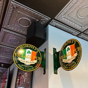 Tequila Parrot Tiki Bar Double Sided Sign Tiki Bar Signs - Etsy