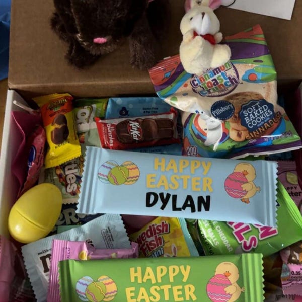 Color Snack Box - Blue Snack Box, Purple Snacks, Red Snacks, Green ...