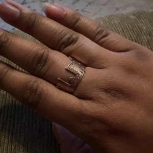 Custom City Ring Cityscape Ring Travel Ring Skyline Ring - Etsy