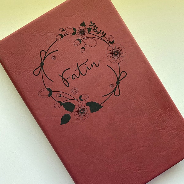 Personalized Journal - Custom Journal / Engraved Journal / Monogrammed ...