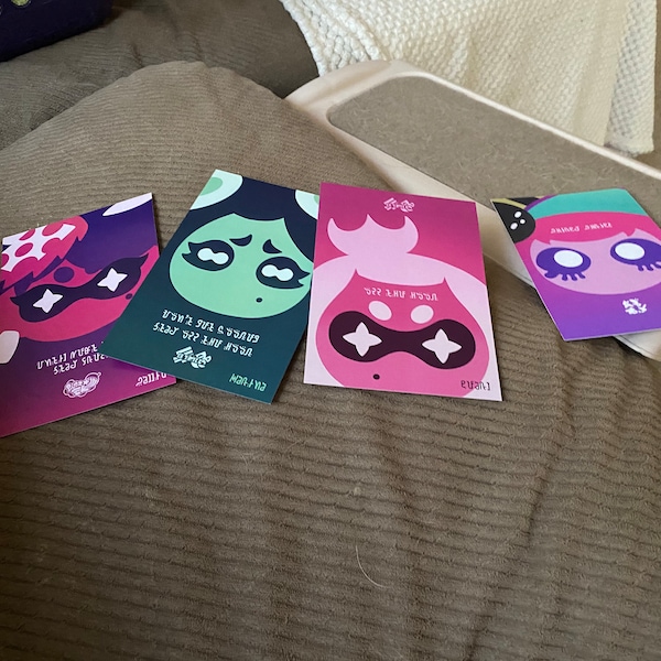 MINI Prints (4 X 6 INCH) - Splatoon Hotlantis IDL Posters Squid Sisters ...
