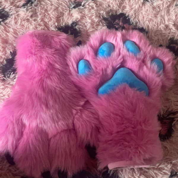Sockpaws Fursuit Feetpaws Faux Fur Paws in Custom Colors BYO DIY ...