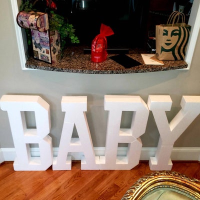 3ft Letters Custom Photo Letters Free Standing Photo Letter Foam ...