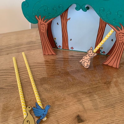 Firebird Puppet Theater Printable PDF Kit by Crafterina™ - Etsy