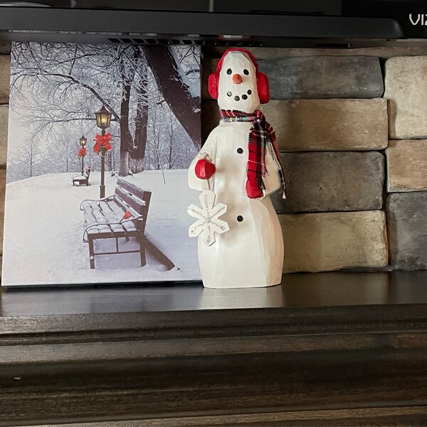 Decoy / Hand Carved Hand Painted Vintage Decoy / Wall Hanging-shelf ...