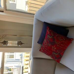 Any Size Red Turkish Kilim Throw Pillow Cover Dark Red - Etsy