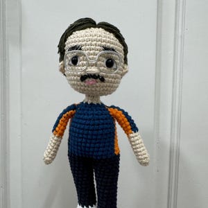 Crochet Ahsoka Tano Plush Custom Clone Wars Crochet Doll Jedi Padawan ...