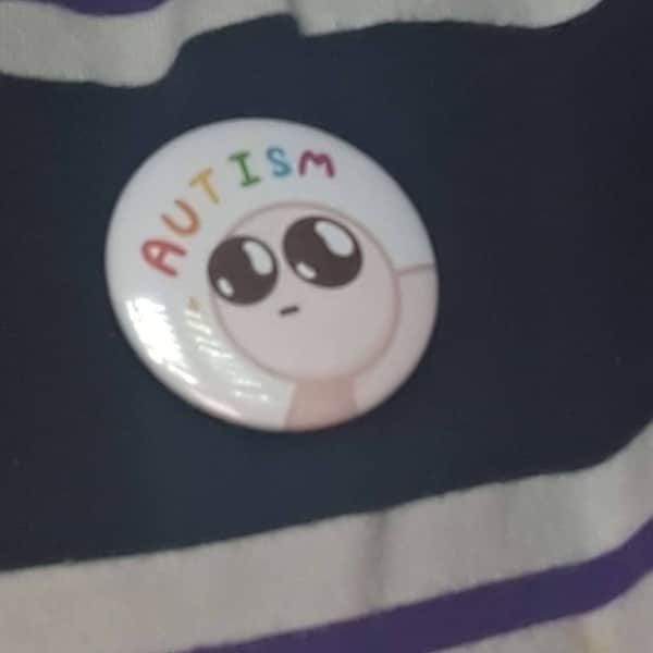 Autism & ADHD Button Badges | Ionzy's Studio - Etsy