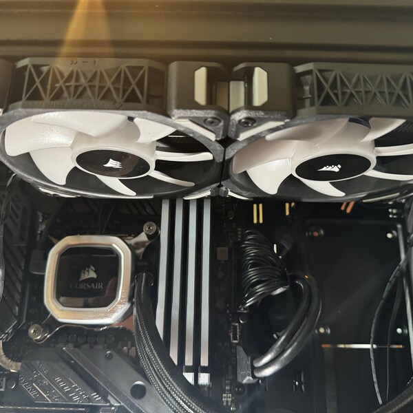 LIAN LI RB-001 Radiator Offset Mounting Bracket Black 011D Mini & 011 ...