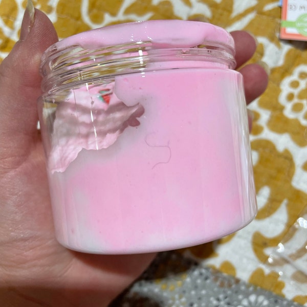 Snow Fizz Slime,strawberry Milkshake Slime,choose Your Own Scent ...