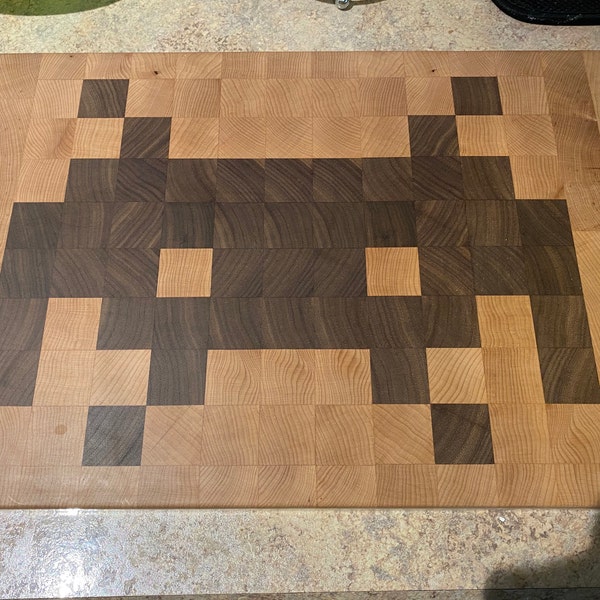 8-bit Cutting Board - Etsy