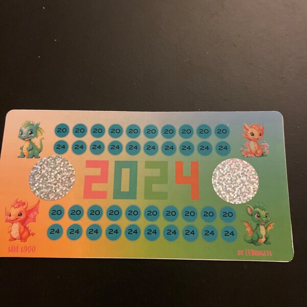 Fall Savings Challenge Scratch off Savings Scratch off Scratch and Save ...