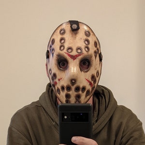 NES Jason Voorhees Mask | Etsy