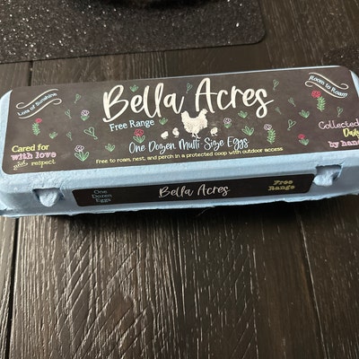 Egg Carton Labels, Custom, Funny, Jokes & Yolks, Picture, 3 Pc Set - Etsy