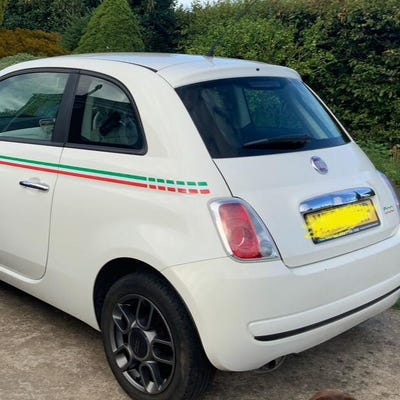 Mini R56 Monte Carlo Side Stripes / Stickers Exact Factory Size and ...