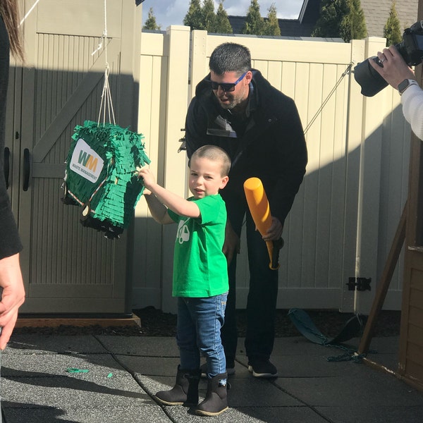 BIG! Trash or Garbage Truck Pinata - Etsy