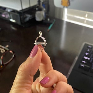 Solid S925 Sterling Silver Pearl Cage, Pendant Cage for Pearl or ...