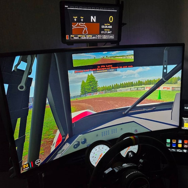 Button Box Sim Racing Console, 22 Funzioni, Leva Ignizione E Start ...