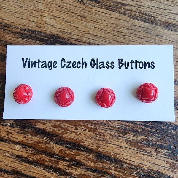 Sm Silver 1800's Faux Cut Steel Vintage Czech Glass Buttons 1.2 Cm ...