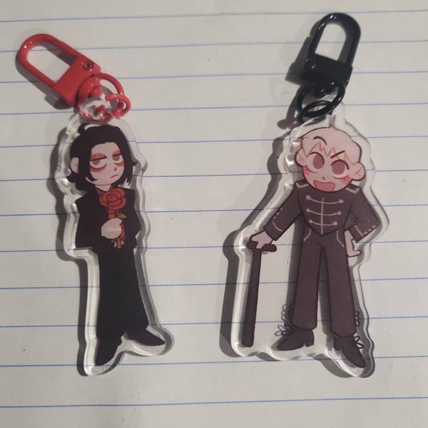 Gerard Way Acrylic Keychain: MCR Chibi Charm - Etsy