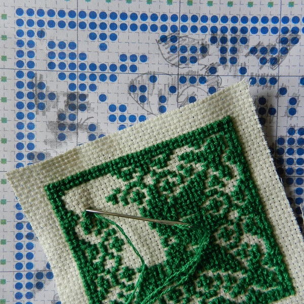 Magic Rings Blackwork Sampler Pattern - Etsy