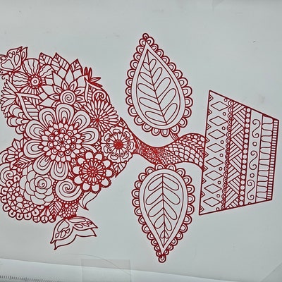 Corals Frame Svg / Zentangle Svg / Mandala Svg / Coral Reef Svg / Under ...