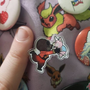 Team Fortress 2 RED Team Acrylic Pins - Etsy