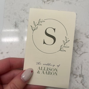 Custom Hotel Key Card Holders for Weddings and Events pocket Card Style ...