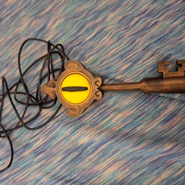 The Owl House Inspired Portal Key Necklace Pendant Accessory - Etsy