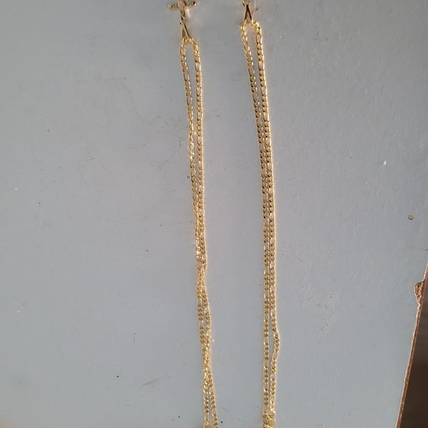 18K Baby Necklace for Boy,kids Gold Necklace,toddler Boy Necklace,baby ...