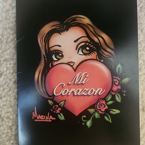 MI CORAZON Greeting Card - Etsy