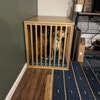 Modern Dog Kennel Triple Small Dog Crate With Sliding Door With a Latch ...
