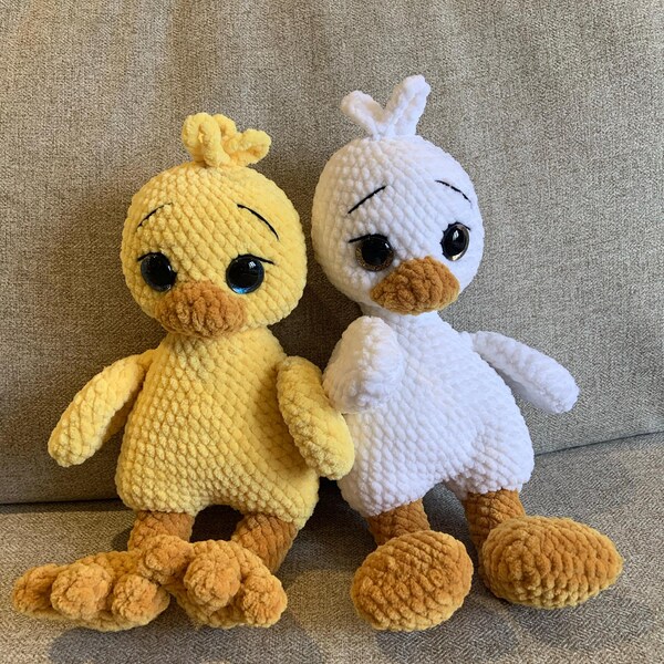 Crochet Pattern / Duck Amigurumi Pattern / Quack Quack Plush Pattern ...