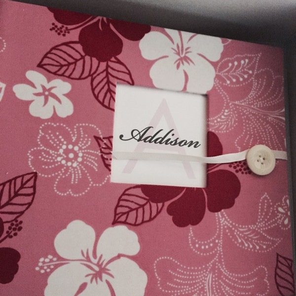 Personalize Your Ruby Love Baby Book - Baby Memory Book - Etsy