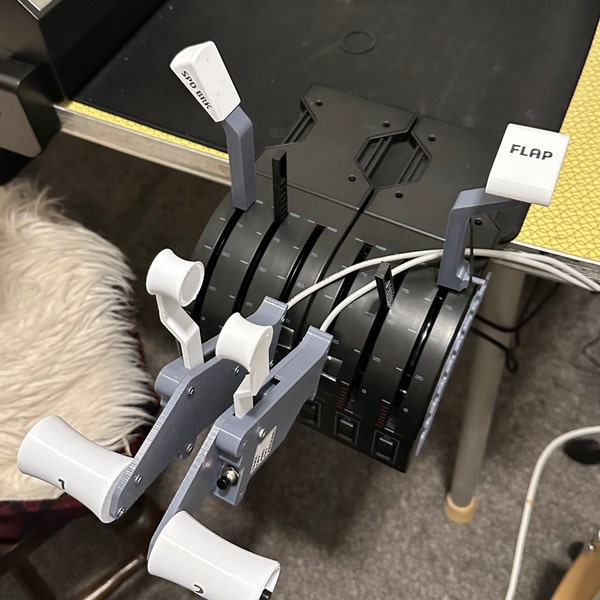 Boeing 737 Thrust Levers for Saitek Pro Flight Throttle Quadrant ...
