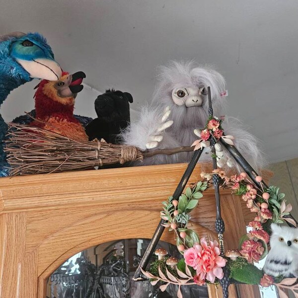 15" Hobbit Shire Wreath LIGHTS - Etsy