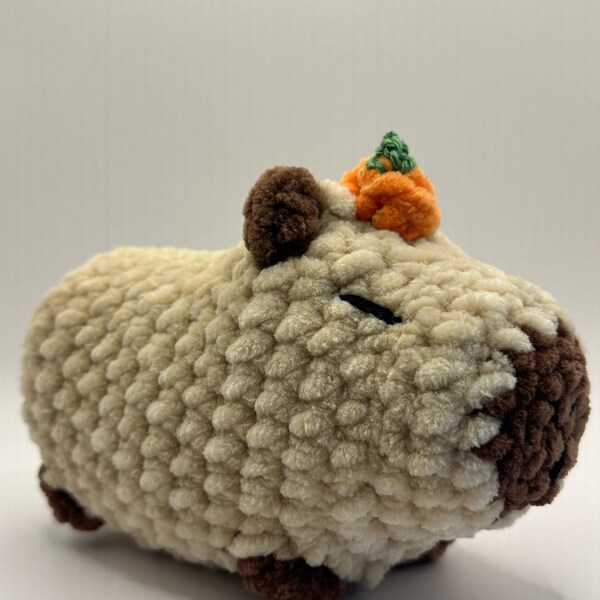 No Sew Capybara Crochet Pattern, Capybara Amigurumi Pattern, Easy ...
